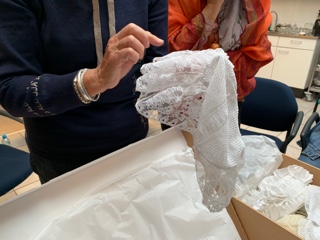 National meeting of lace makers at the TRC in Leiden